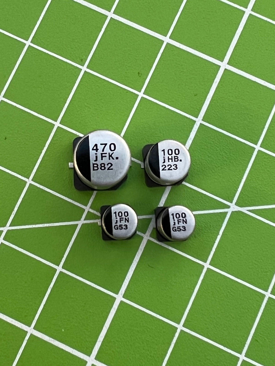 Game Boy Advance capacitor set | Retro Gaming Parts UK