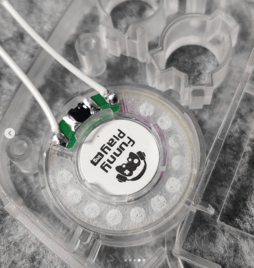 FunnyPlaying GBA Clear Speaker | Retro Gaming Parts UK